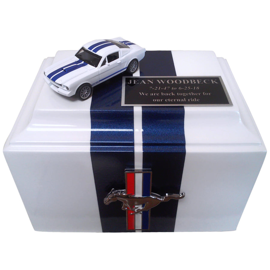 Ford Mustang Cremation Urn | Custom Urns R Us