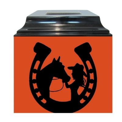 Western Style Cowgirl Cremation Urns | Custom Urns R Us